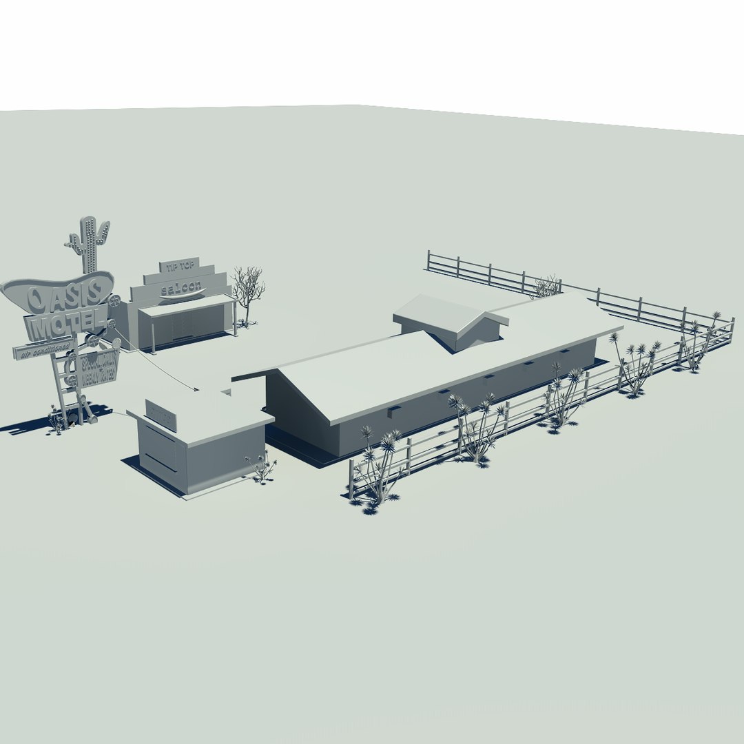 3d model inn west