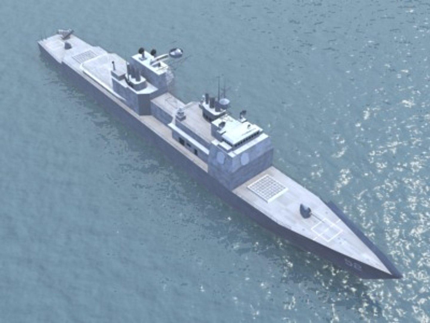 3d Model Carrier Battle Group