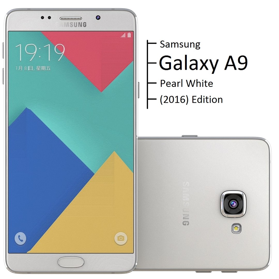 3d Model Samsung Galaxy A9 2016