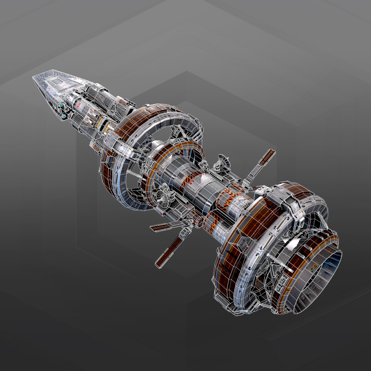 Modular starships 3D model - TurboSquid 1408658