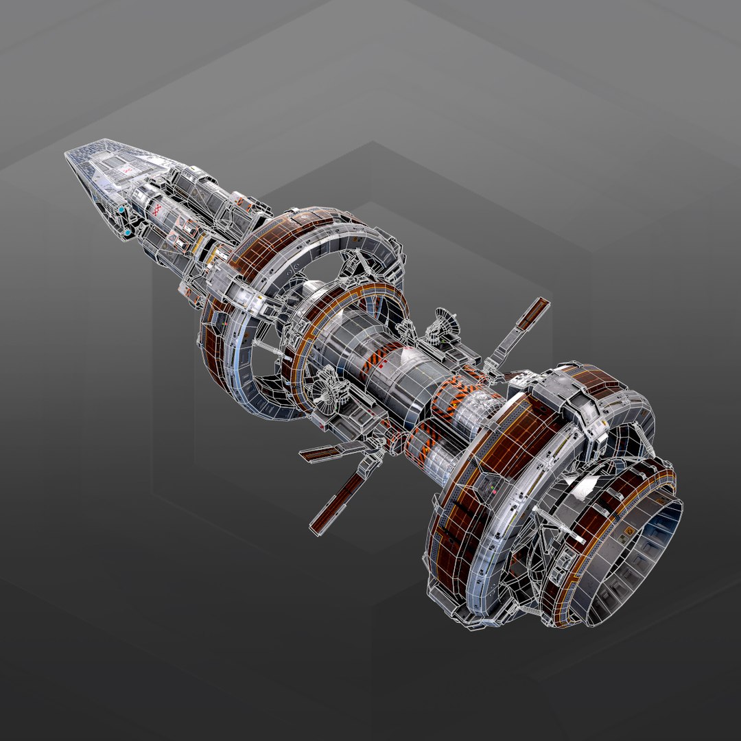 Modular Starships 3D Model - TurboSquid 1408658