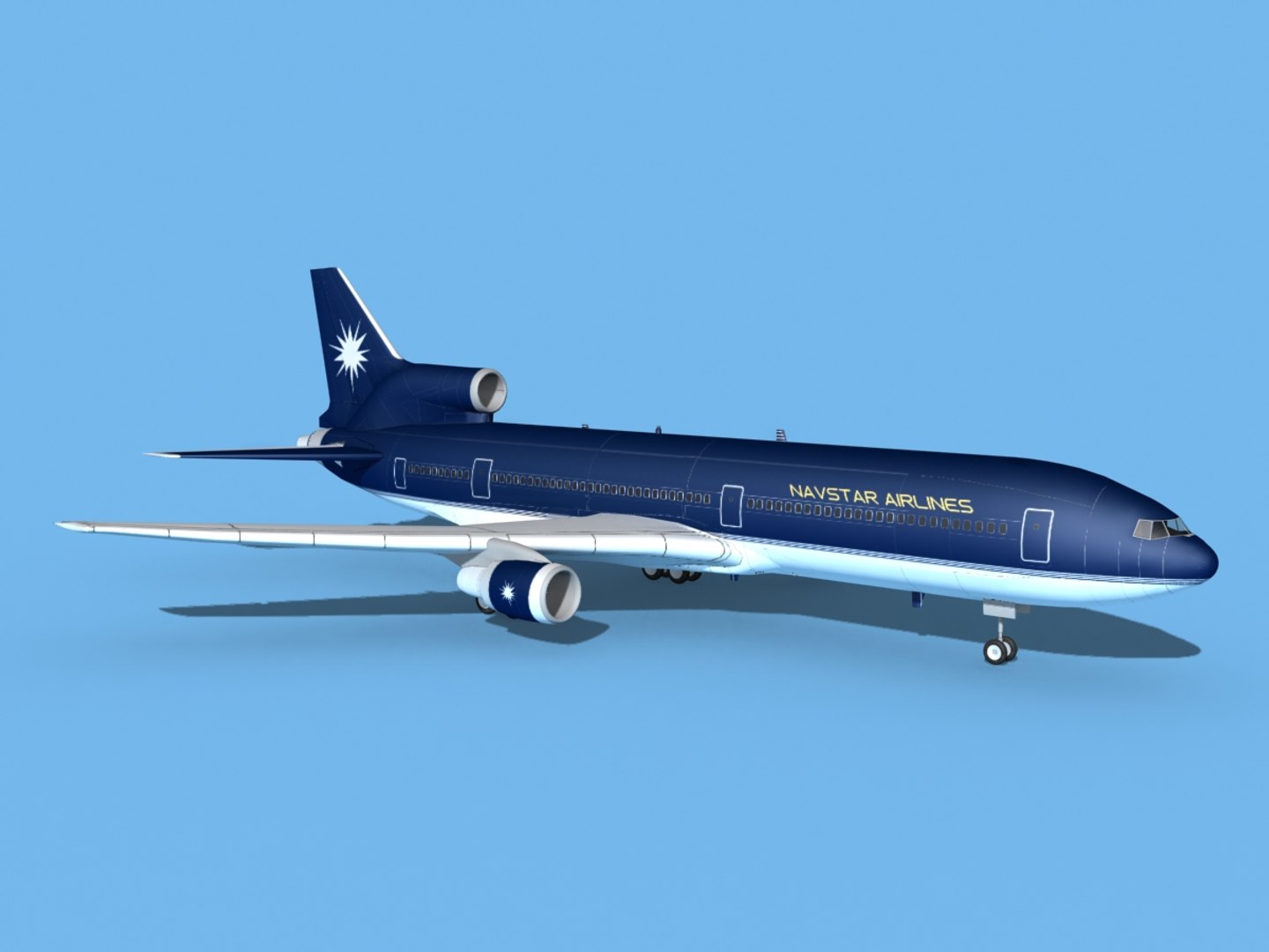 Lockheed L-1011-10 3D Model - TurboSquid 1488935
