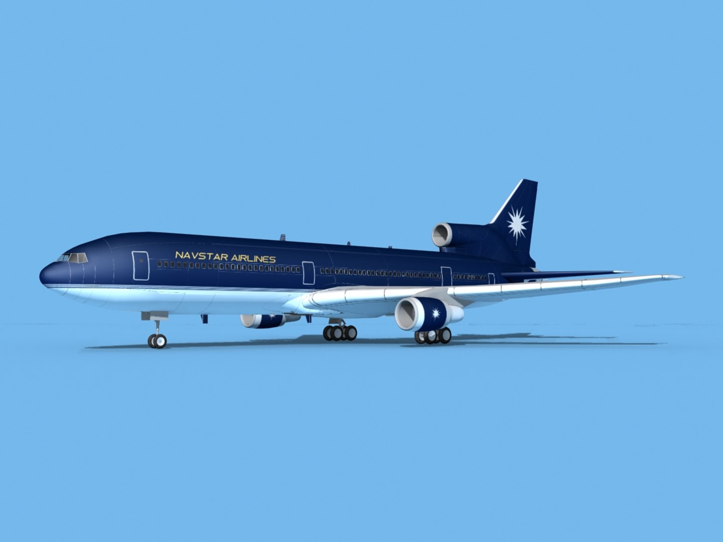 Lockheed L-1011-10 3D Model - TurboSquid 1488935