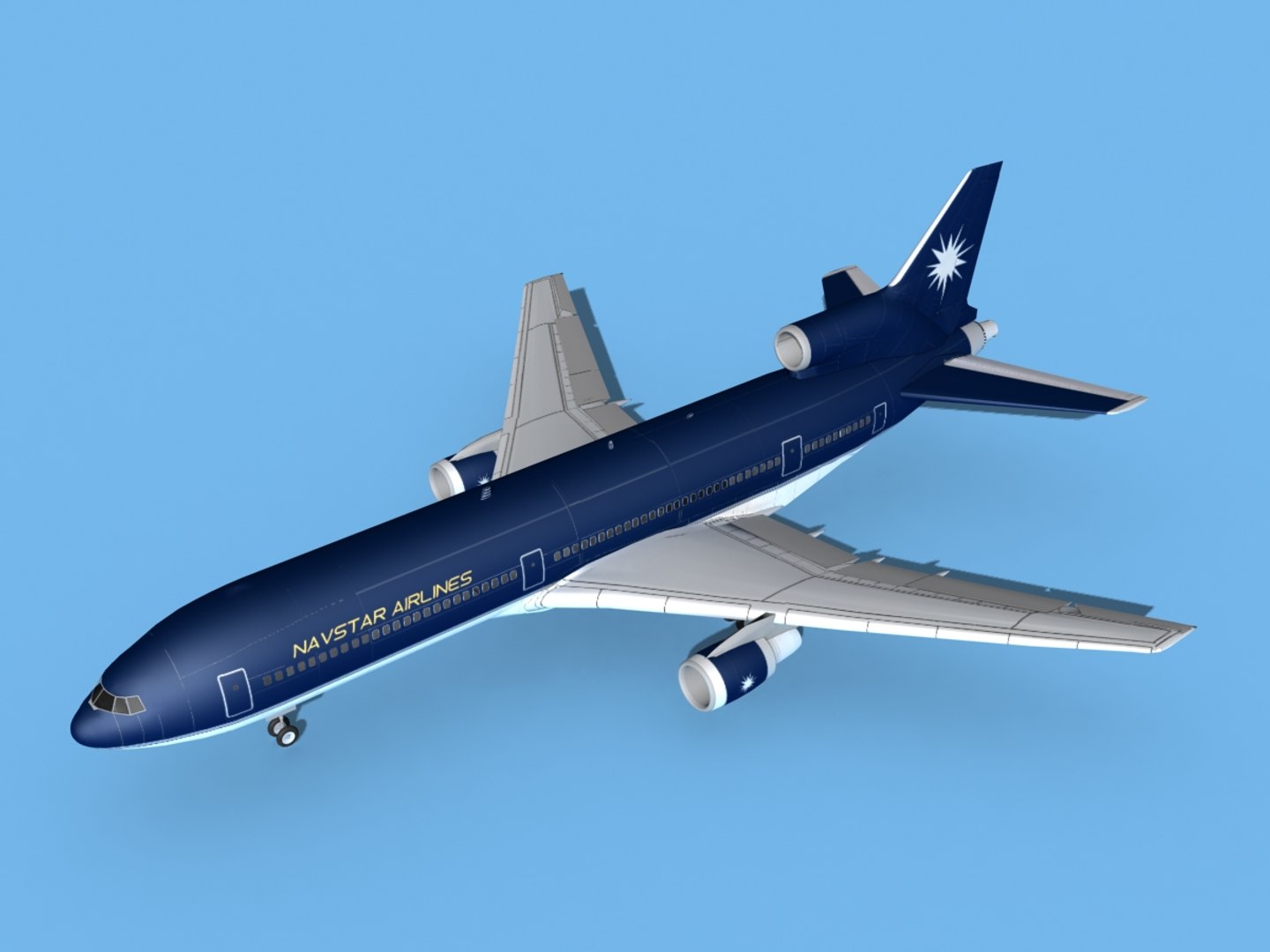 Lockheed L-1011-10 3D Model - TurboSquid 1488935