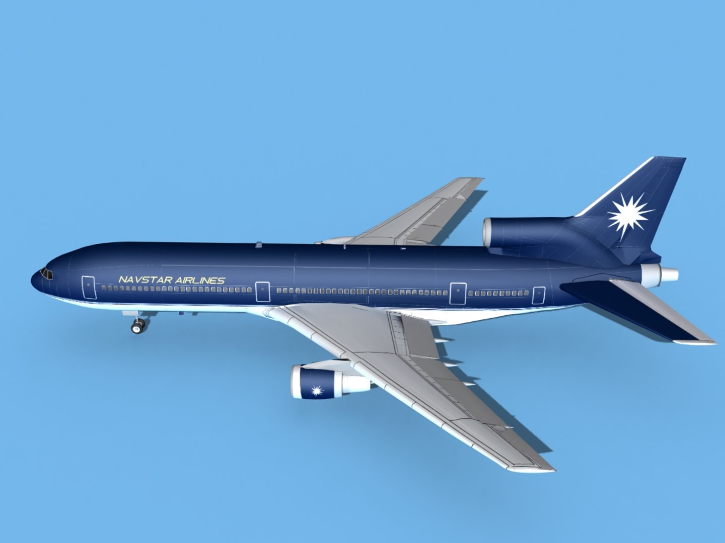 Lockheed L-1011-10 3D Model - TurboSquid 1488935