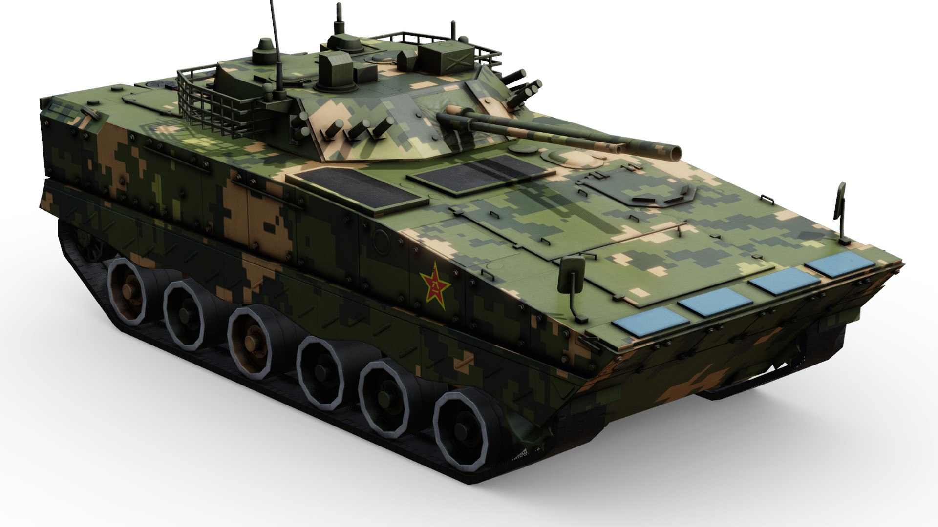 3D PLA ZBD-04A IFV - TurboSquid 2152056
