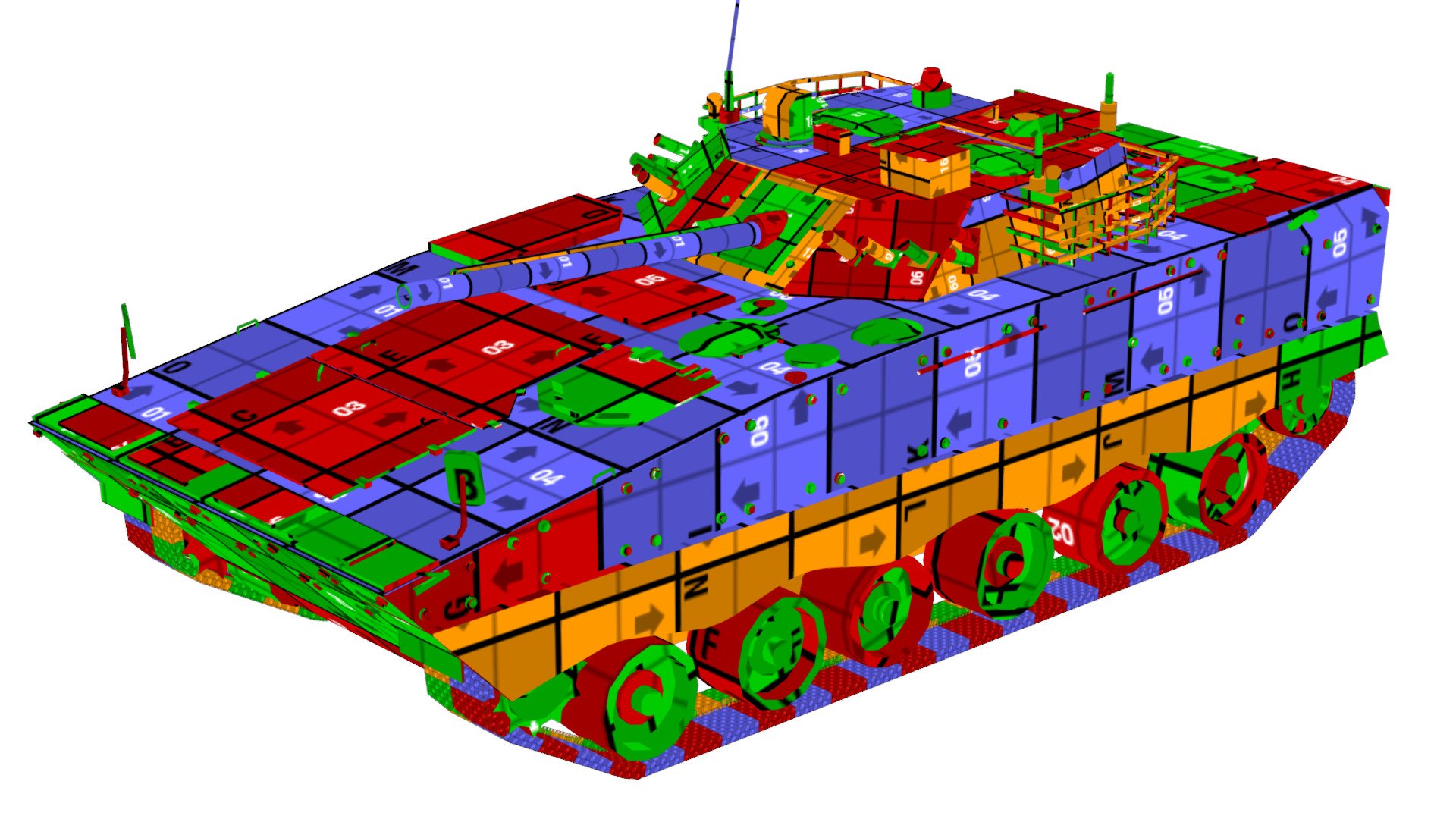 3D PLA ZBD-04A IFV - TurboSquid 2152056