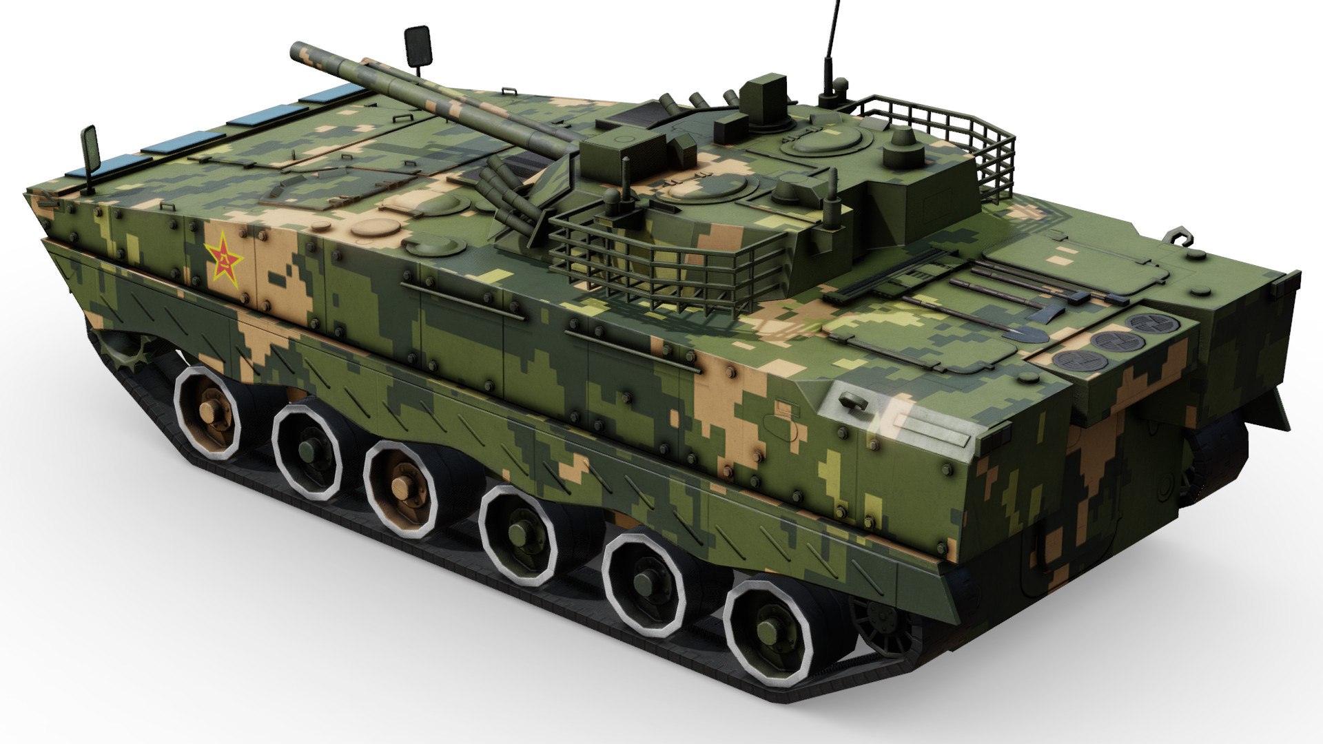 3D PLA ZBD-04A IFV - TurboSquid 2152056