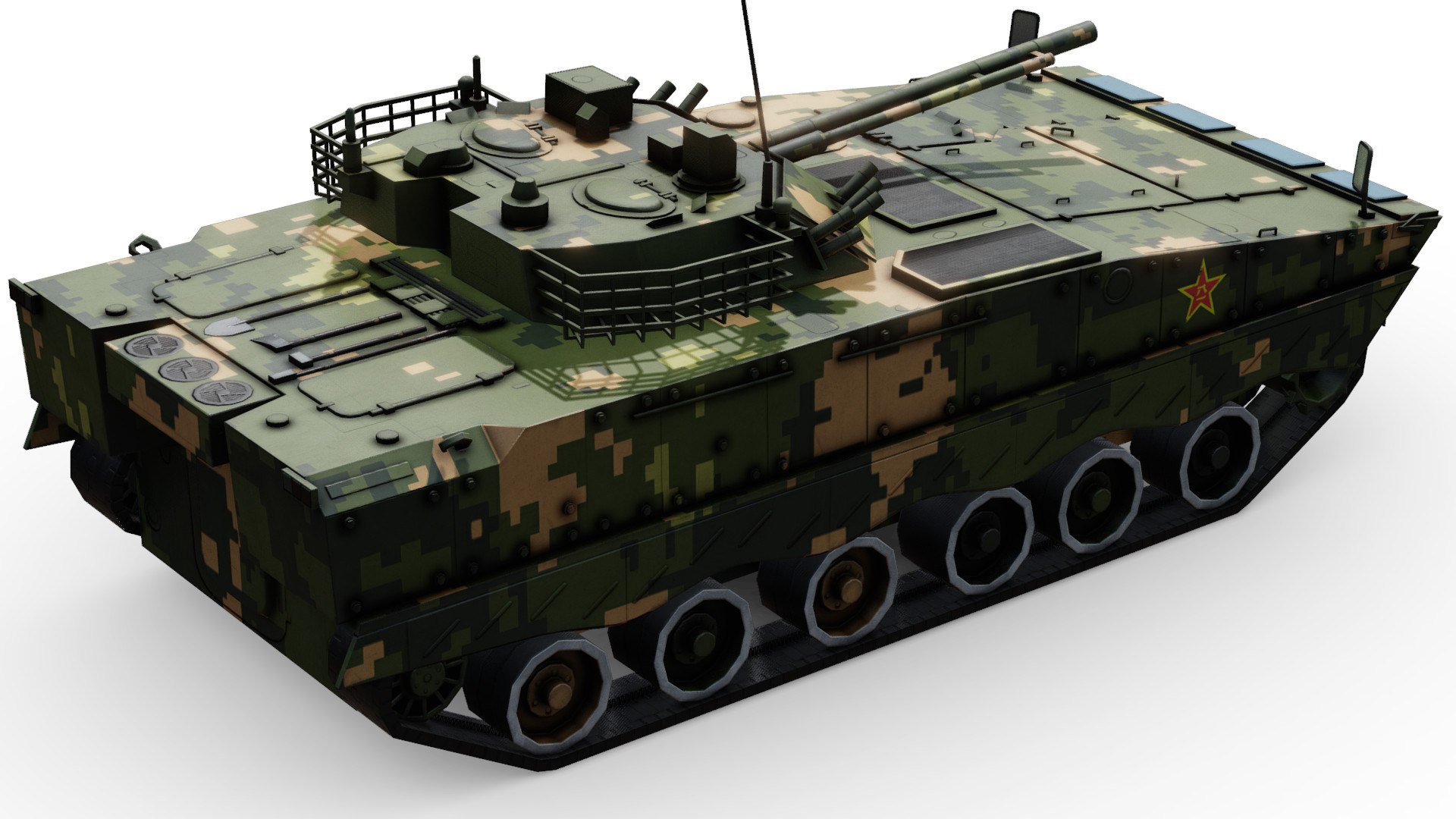 3D PLA ZBD-04A IFV - TurboSquid 2152056