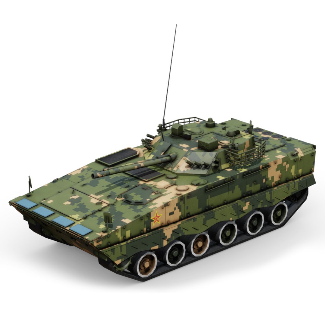 3D PLA ZBD-04A IFV - TurboSquid 2152056