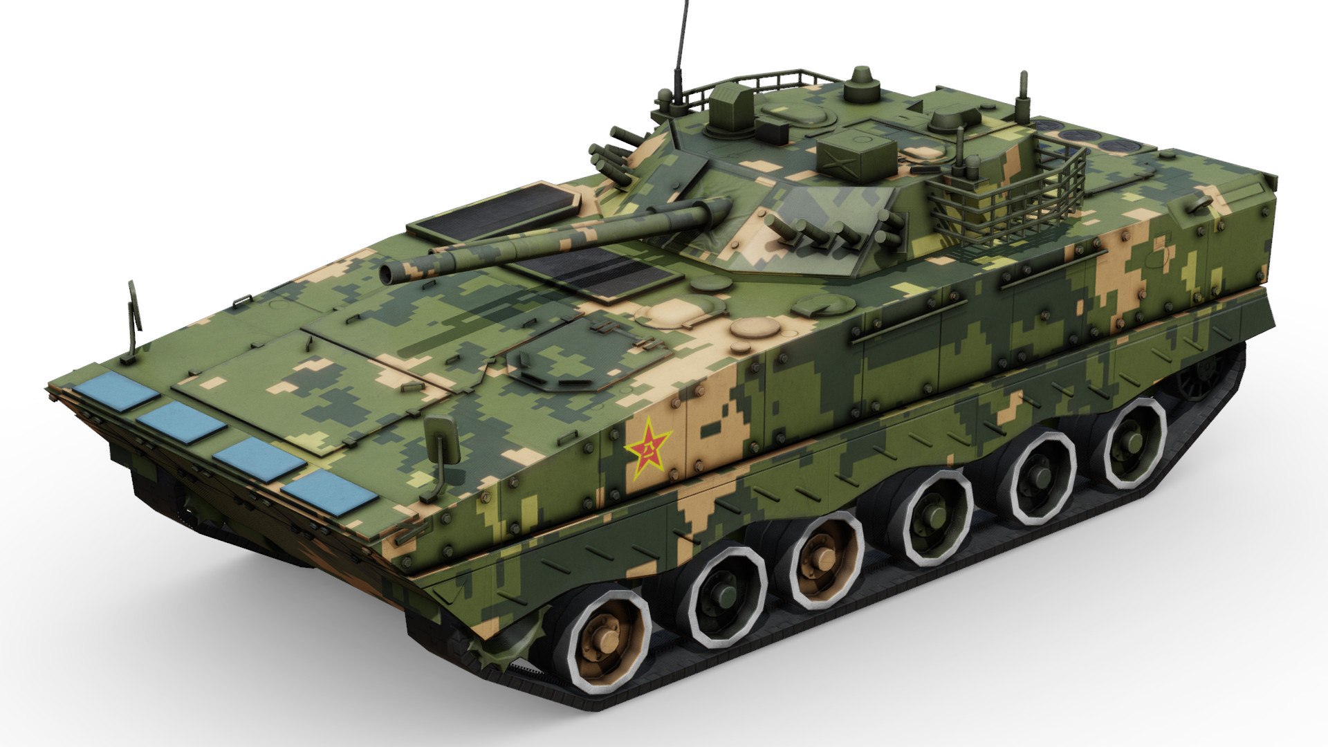 3D PLA ZBD-04A IFV - TurboSquid 2152056