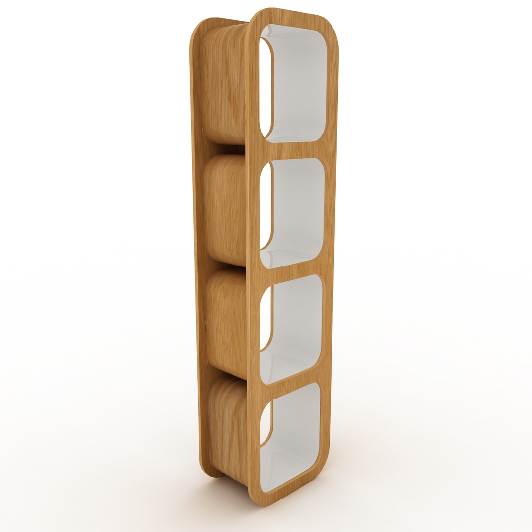 Square Shelf 3d Model