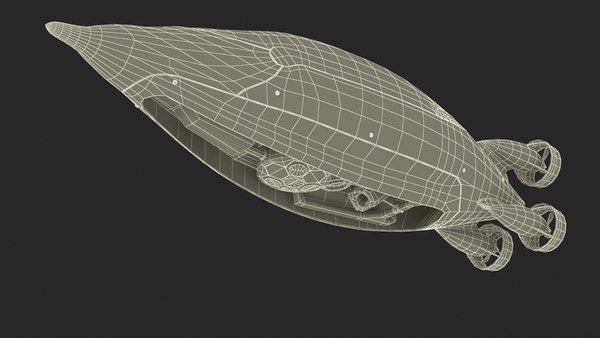 modelo 3d Vehículo todoterreno biónico EvoLogics Quadroin Bionic ...