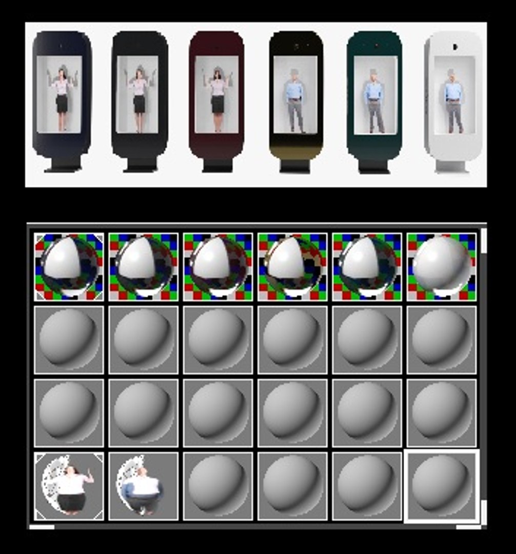 3D 3D Holographic display screen device model - TurboSquid 2147058