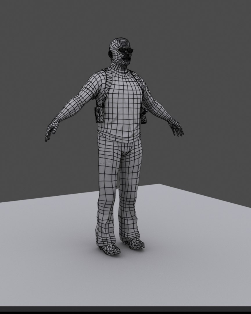 3D Model Character Pbr - TurboSquid 1192763