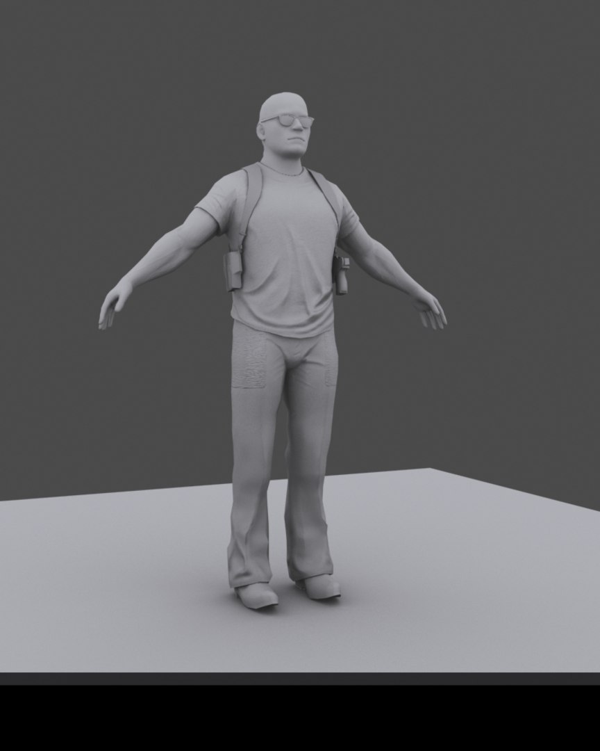 3D Model Character Pbr - TurboSquid 1192763