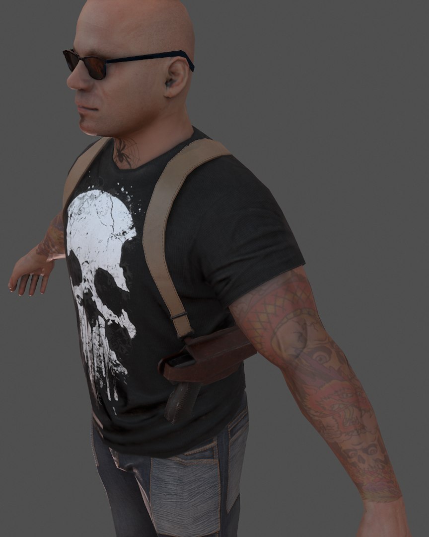 3D Model Character Pbr - TurboSquid 1192763