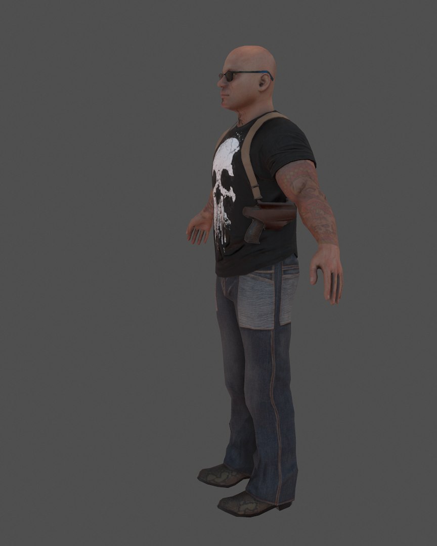 3D Model Character Pbr - TurboSquid 1192763