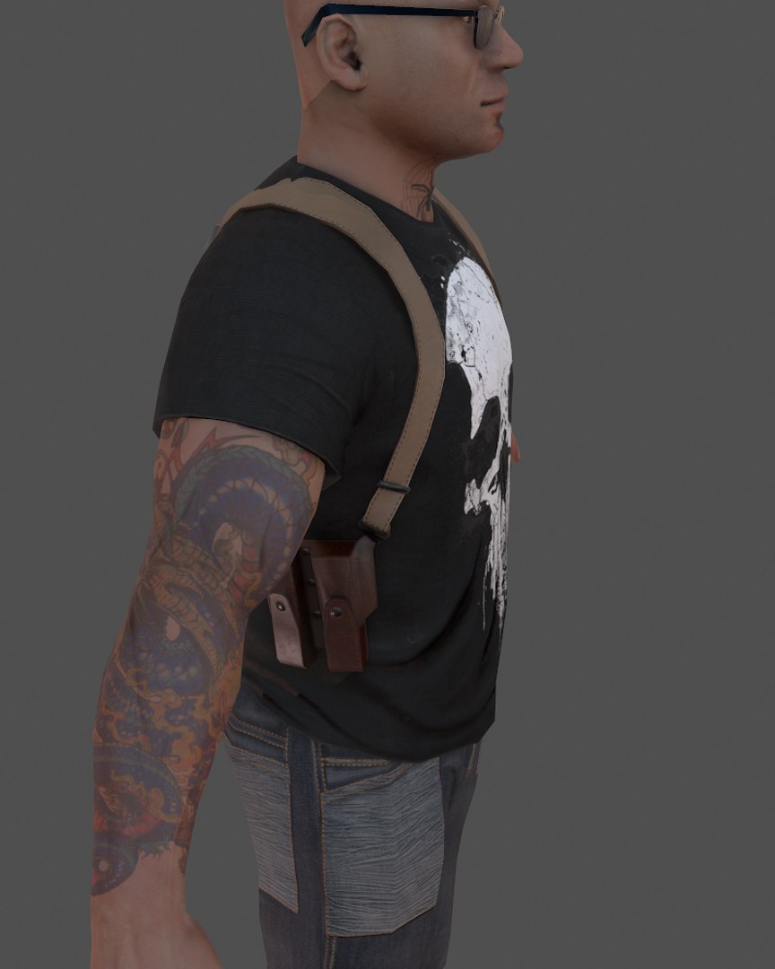 3D Model Character Pbr - TurboSquid 1192763