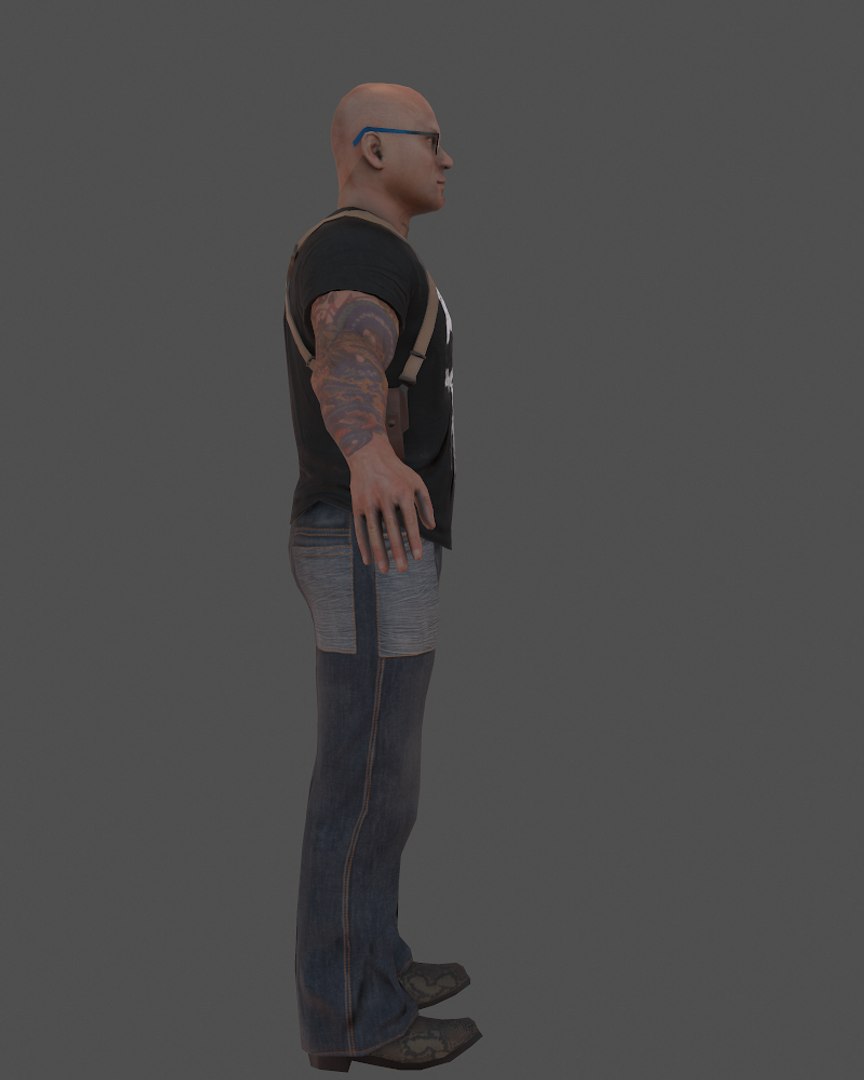 3D Model Character Pbr - TurboSquid 1192763