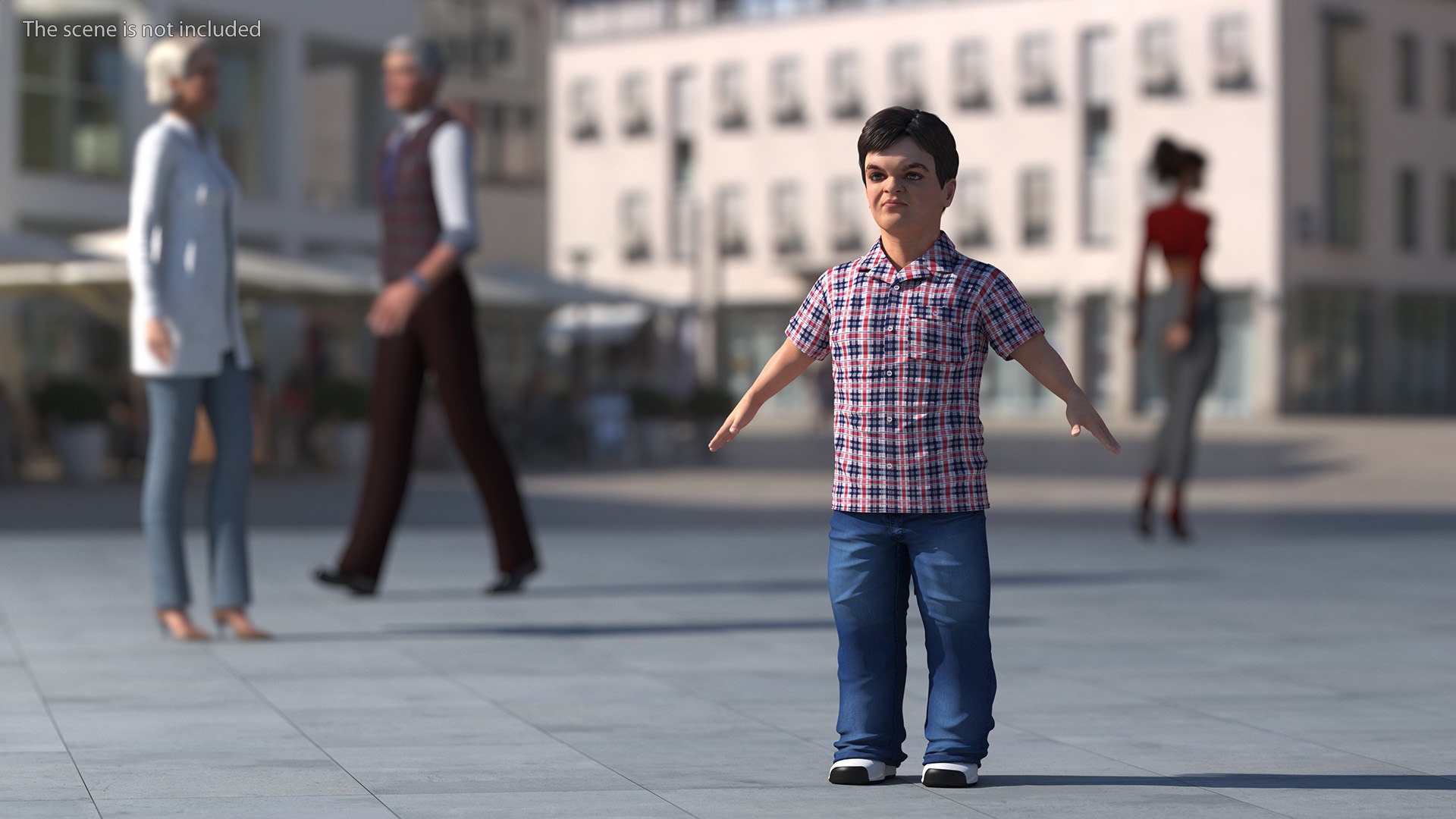 3D Character Dwarf Man Everyday Style Rigged For Cinema 4D Model ...