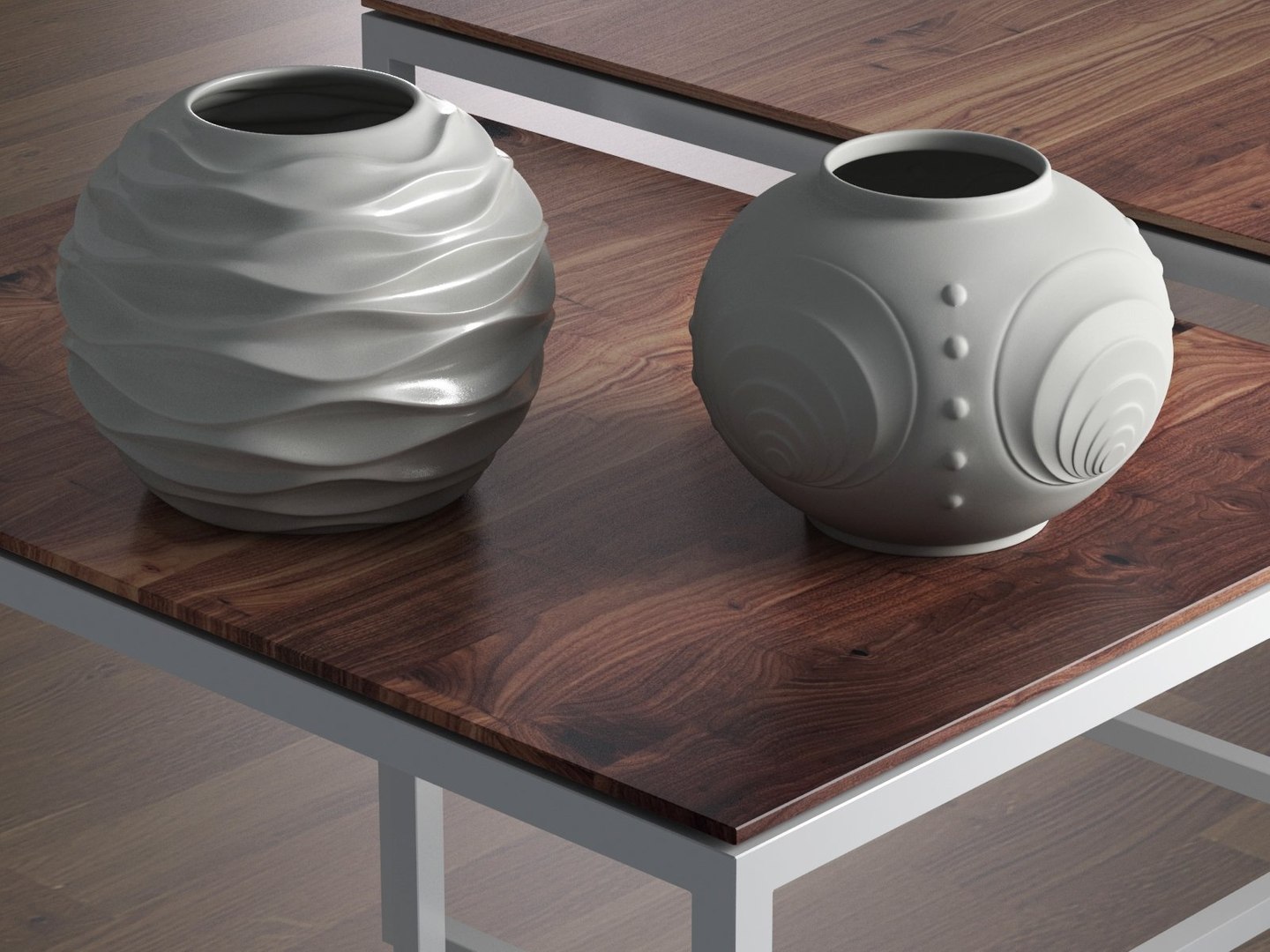 3D White Ceramic Set 01 - TurboSquid 1175322