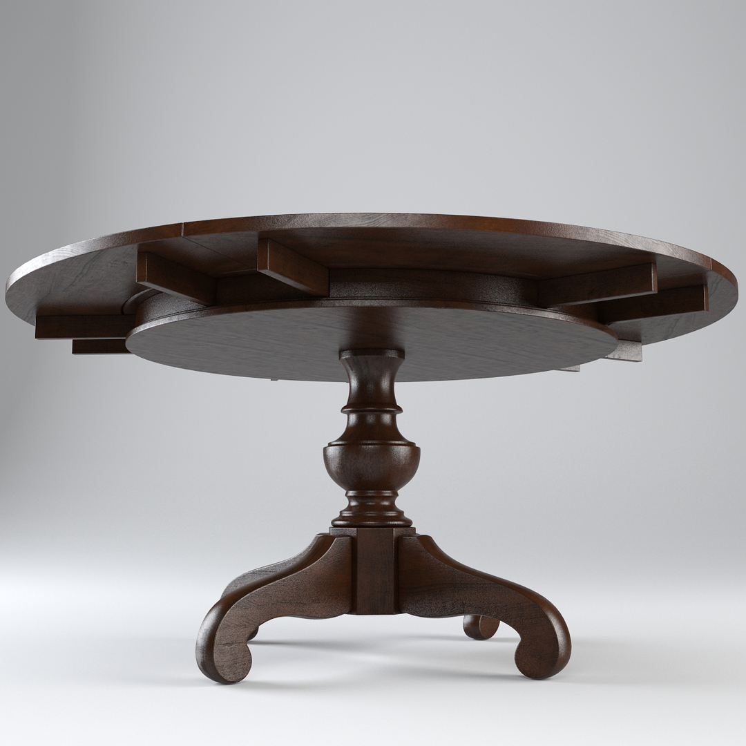 Dinner Table 3d Model