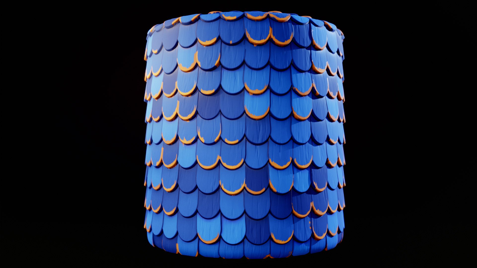 Stylized Roof Substance PBR Material Collection And Textures Model ...