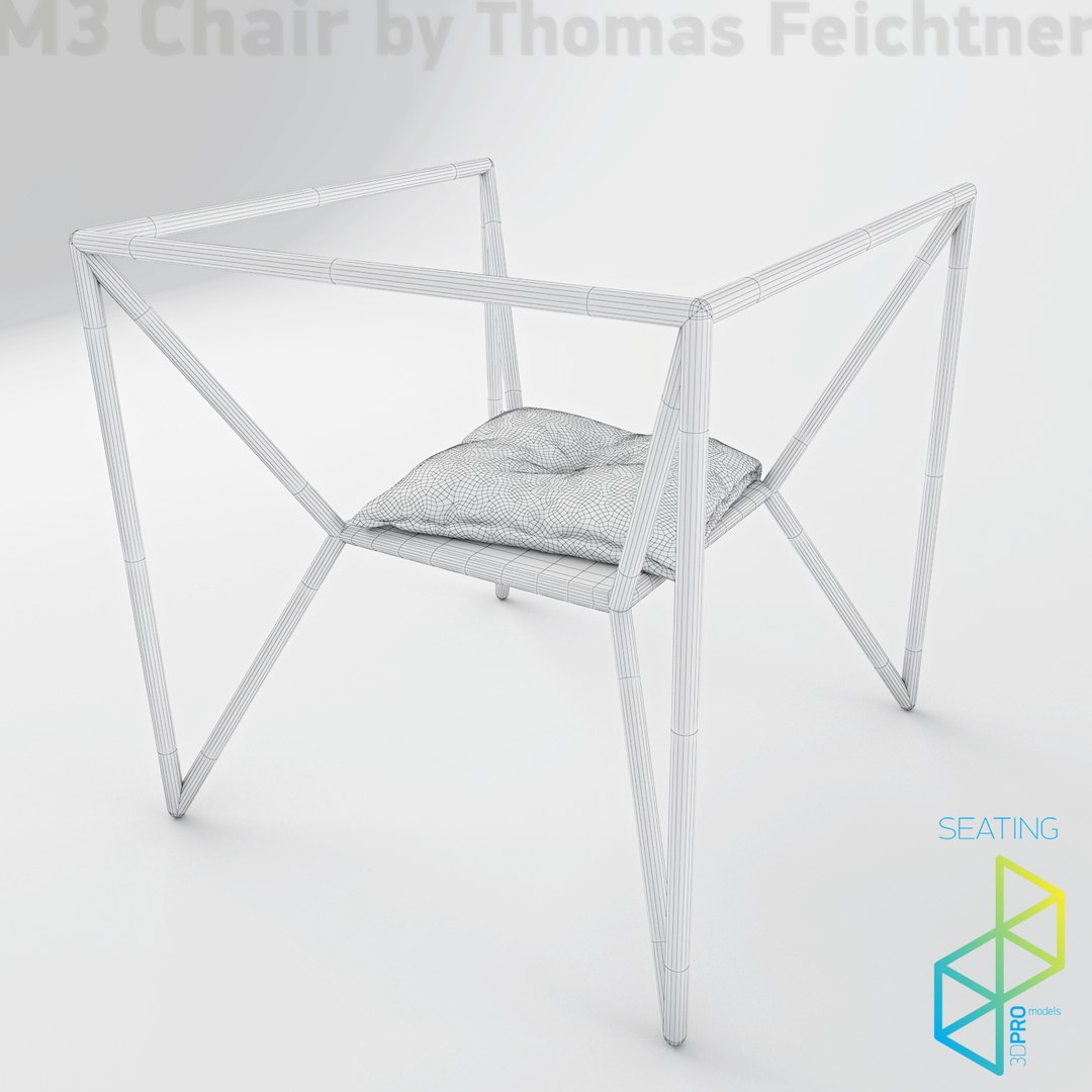 3d M3 Chair Model