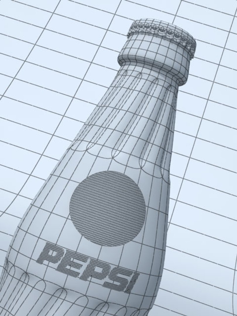 3d Pepsi Bottle