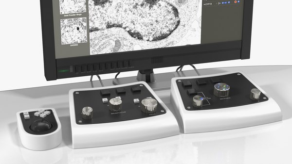 Generic Electron Microscope with Control System 3D 모델 - TurboSquid 1886132