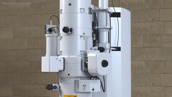 Generic Electron Microscope with Control System 3D 모델 - TurboSquid 1886132