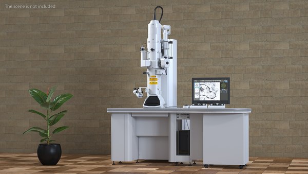 Generic Electron Microscope with Control System 3D 모델 - TurboSquid 1886132