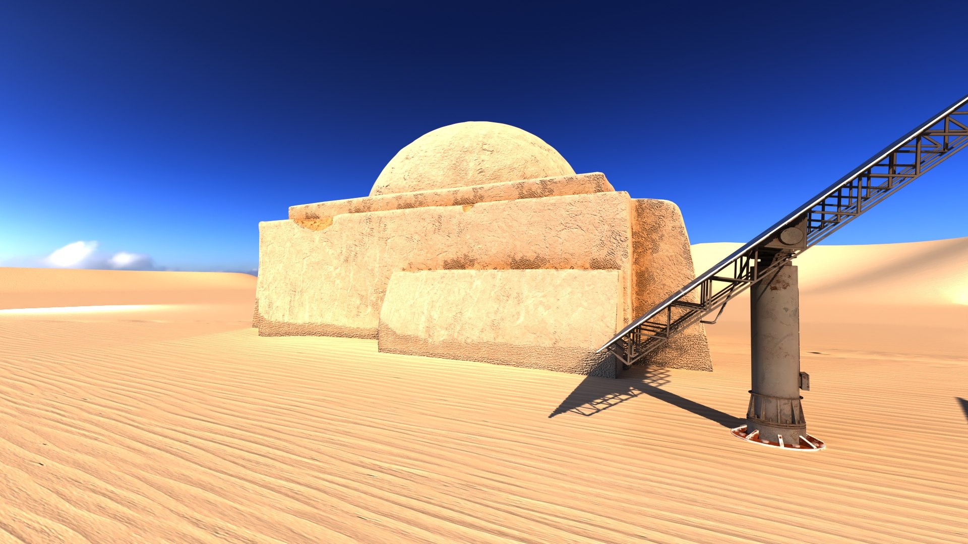 3D Tatooine Building Starwars Model - TurboSquid 1857325