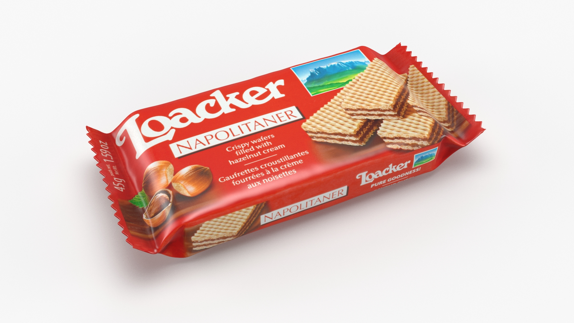 Loacker Napolitaner 45g Model - TurboSquid 1761450