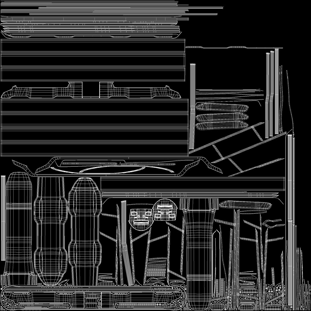 Futuristic Train 3D - TurboSquid 1975530