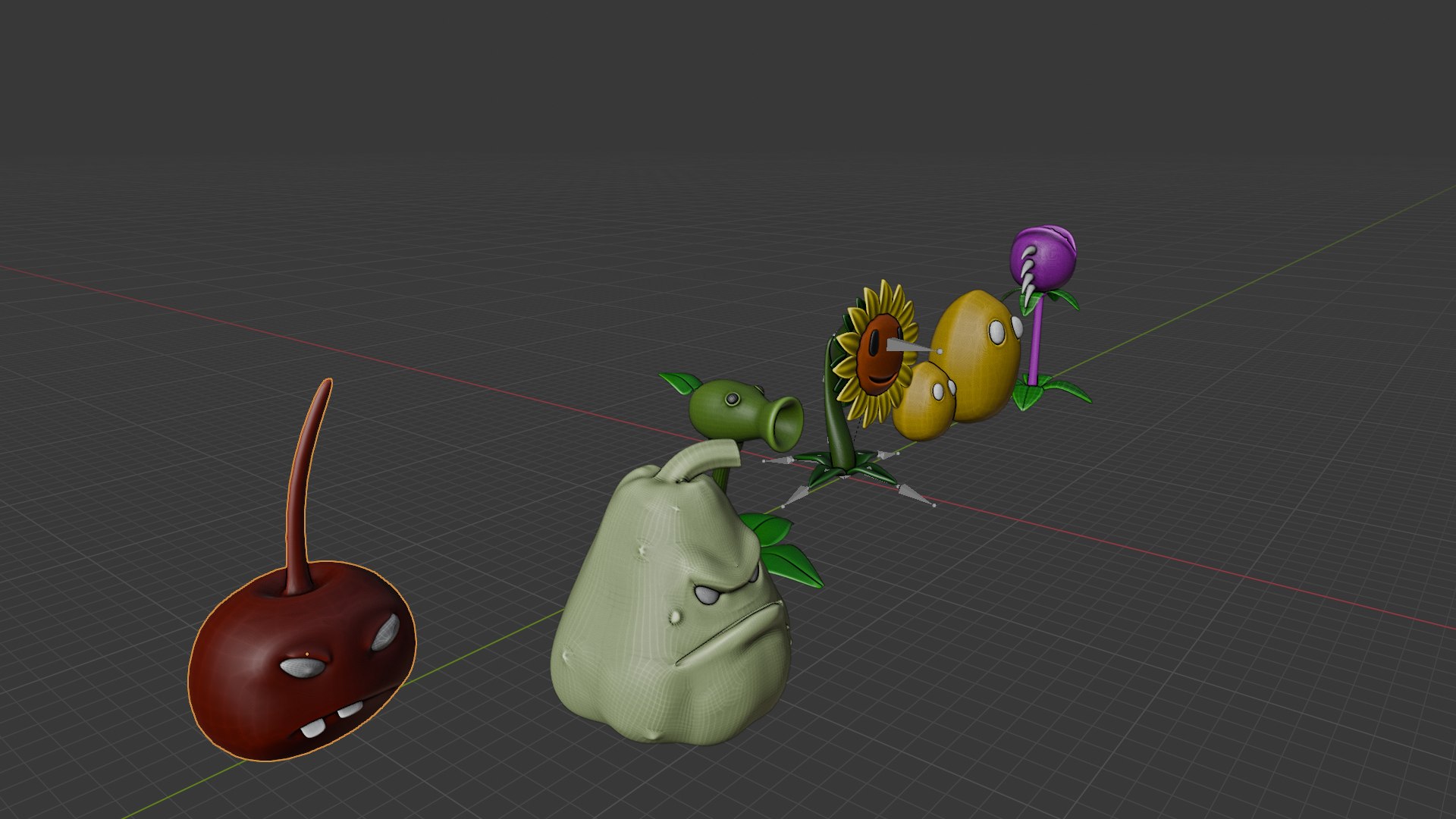 3D Plant Angry Model - TurboSquid 2210689