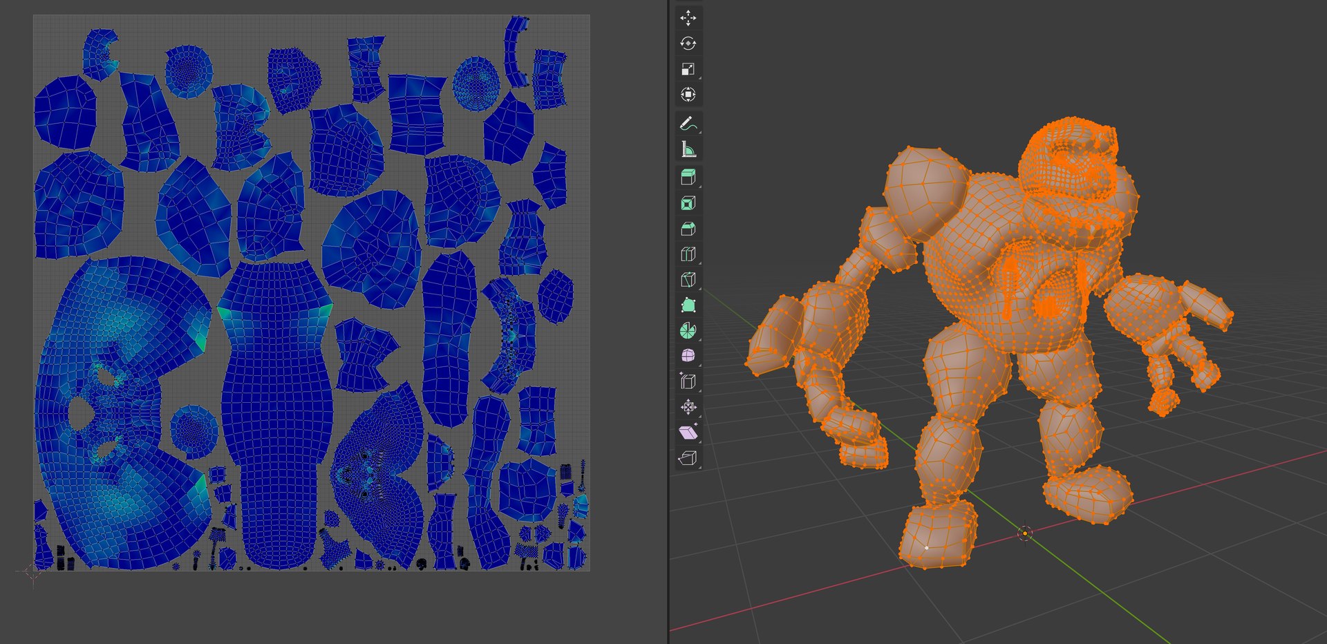 3D Golem 4 set skins 18 animations model - TurboSquid 1786046
