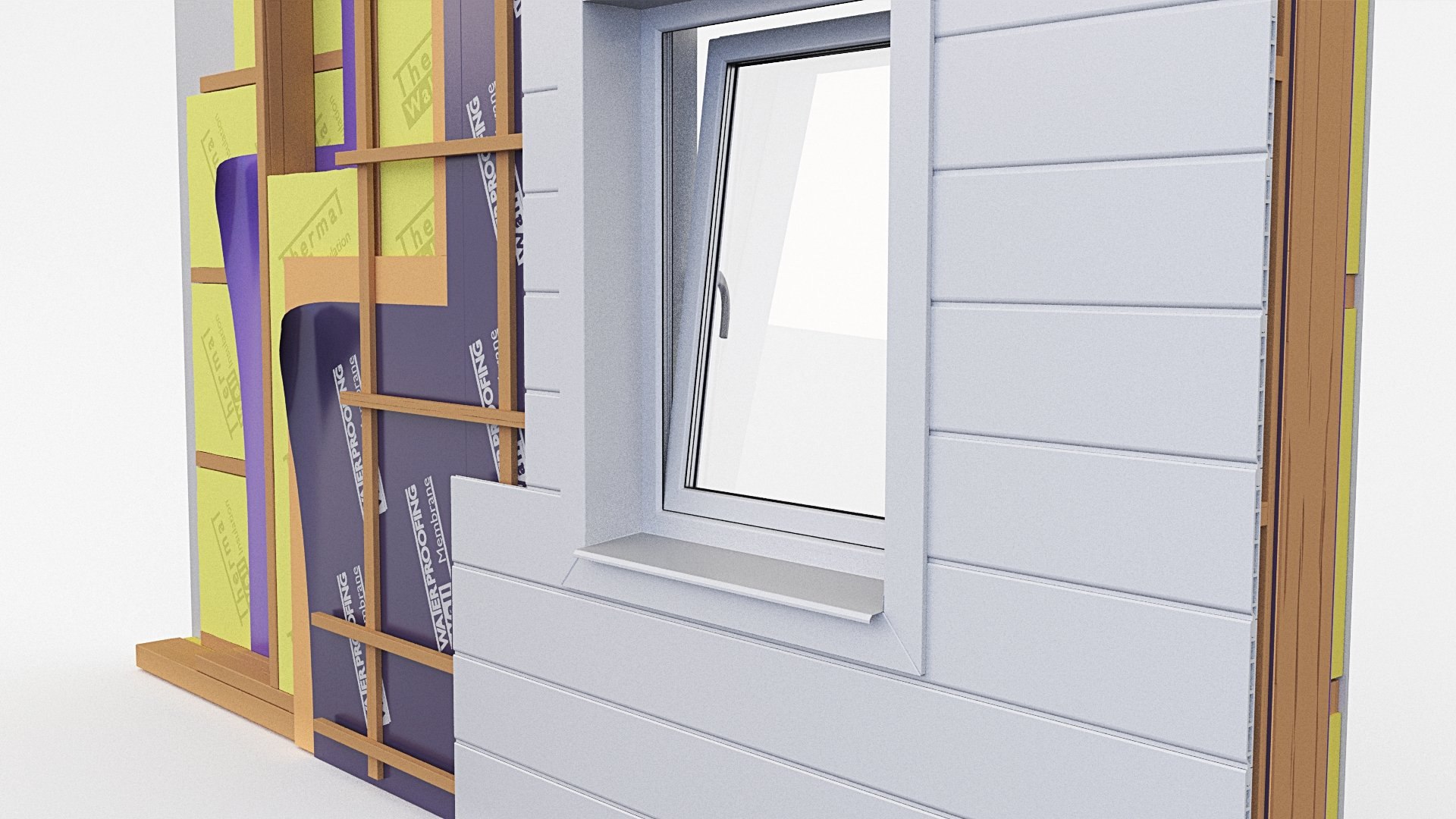 Facade Wall Panels 3D Model - TurboSquid 1529123