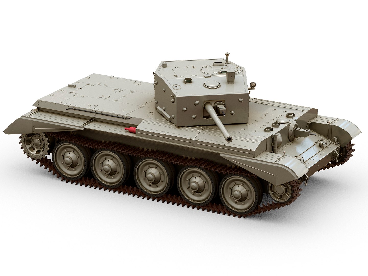 3D Cavalier A24 Tank Model - TurboSquid 2198369
