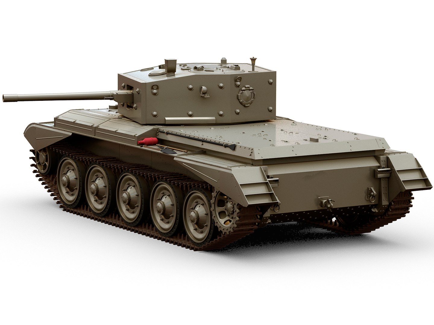 3D Cavalier A24 Tank Model - TurboSquid 2198369