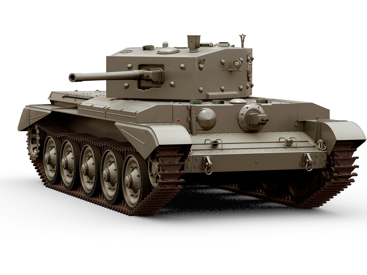 3D Cavalier A24 Tank Model - TurboSquid 2198369