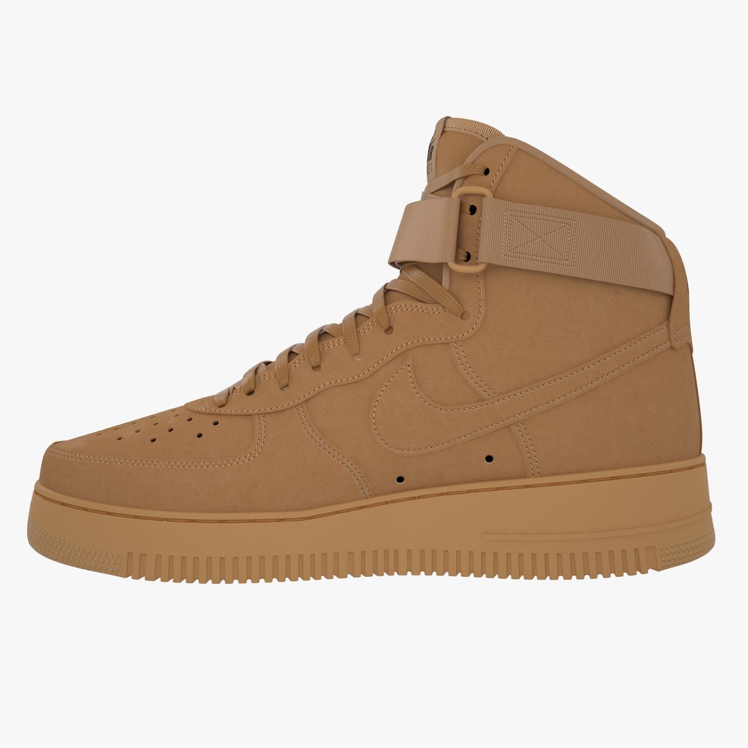 3D model nike air force 1 - TurboSquid 1254508