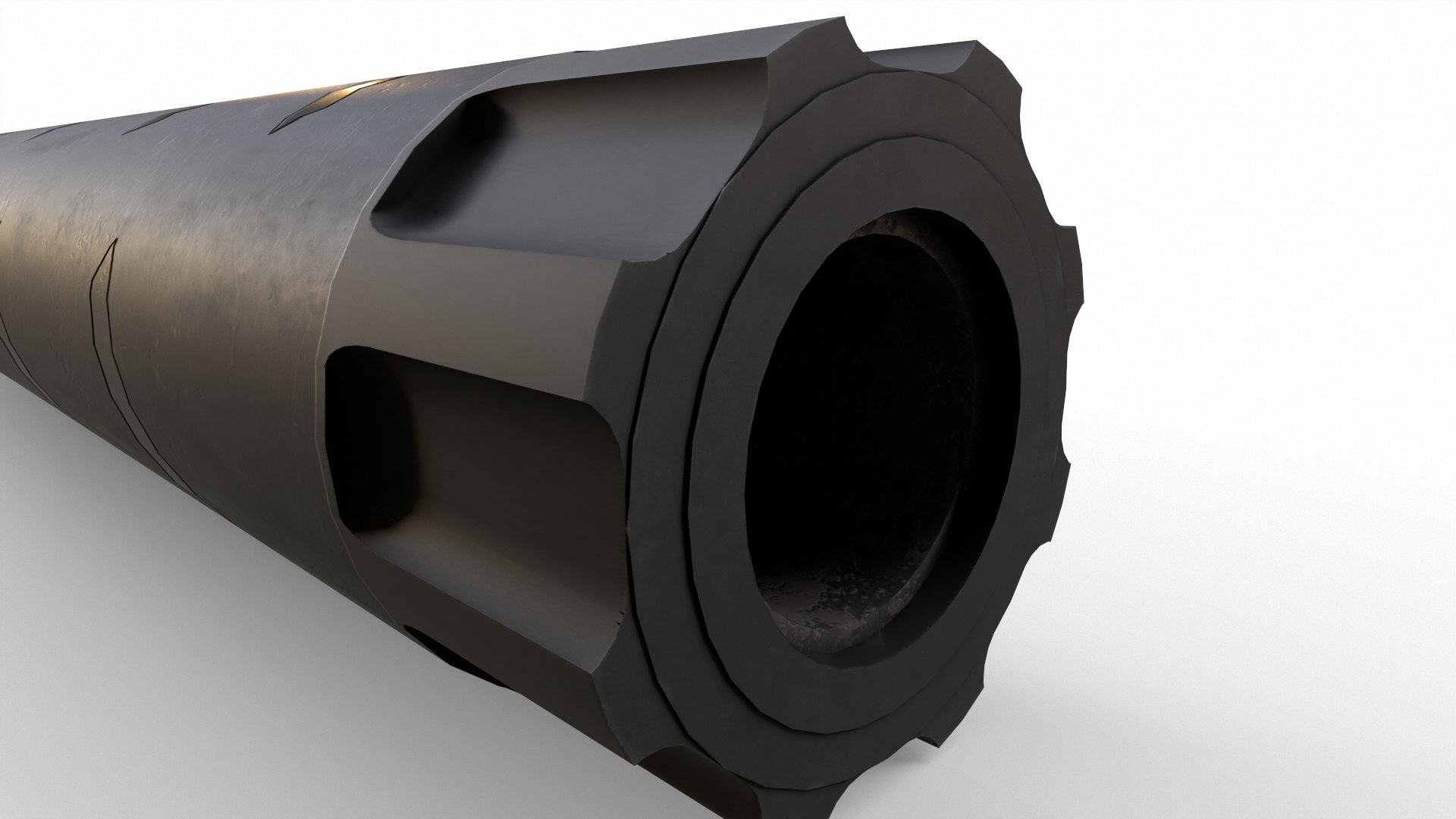 Suppressor Model - TurboSquid 1709499