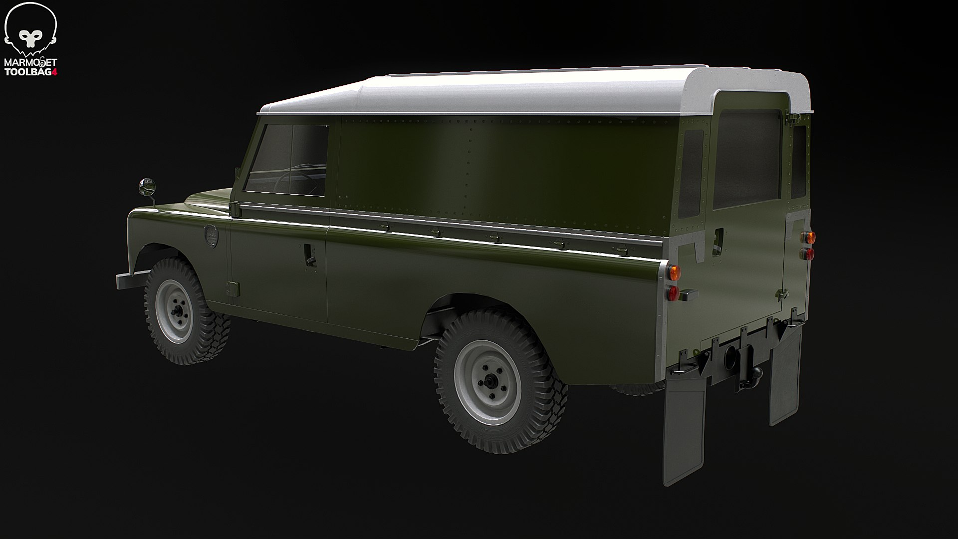 3D Land Rover Series III Van Long Wheel Base Model - TurboSquid 2103824