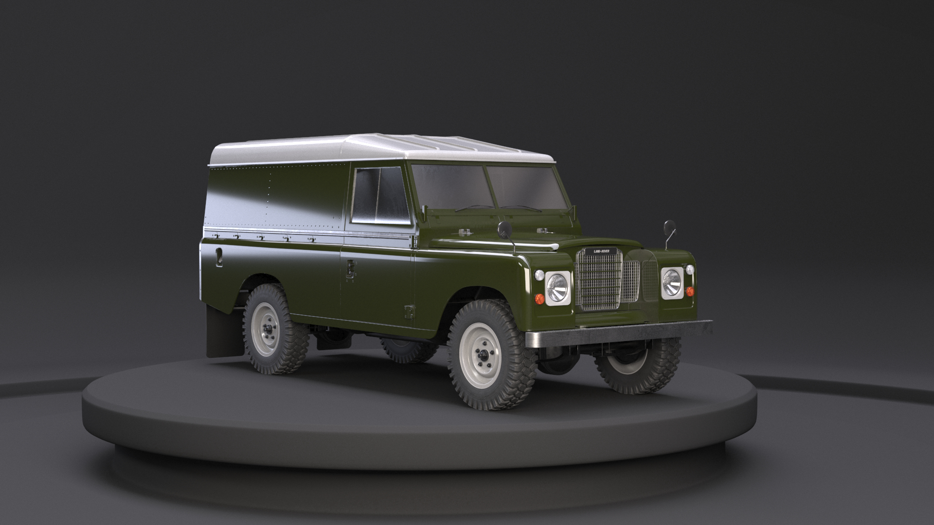 3D Land Rover Series III Van Long Wheel Base Model - TurboSquid 2103824