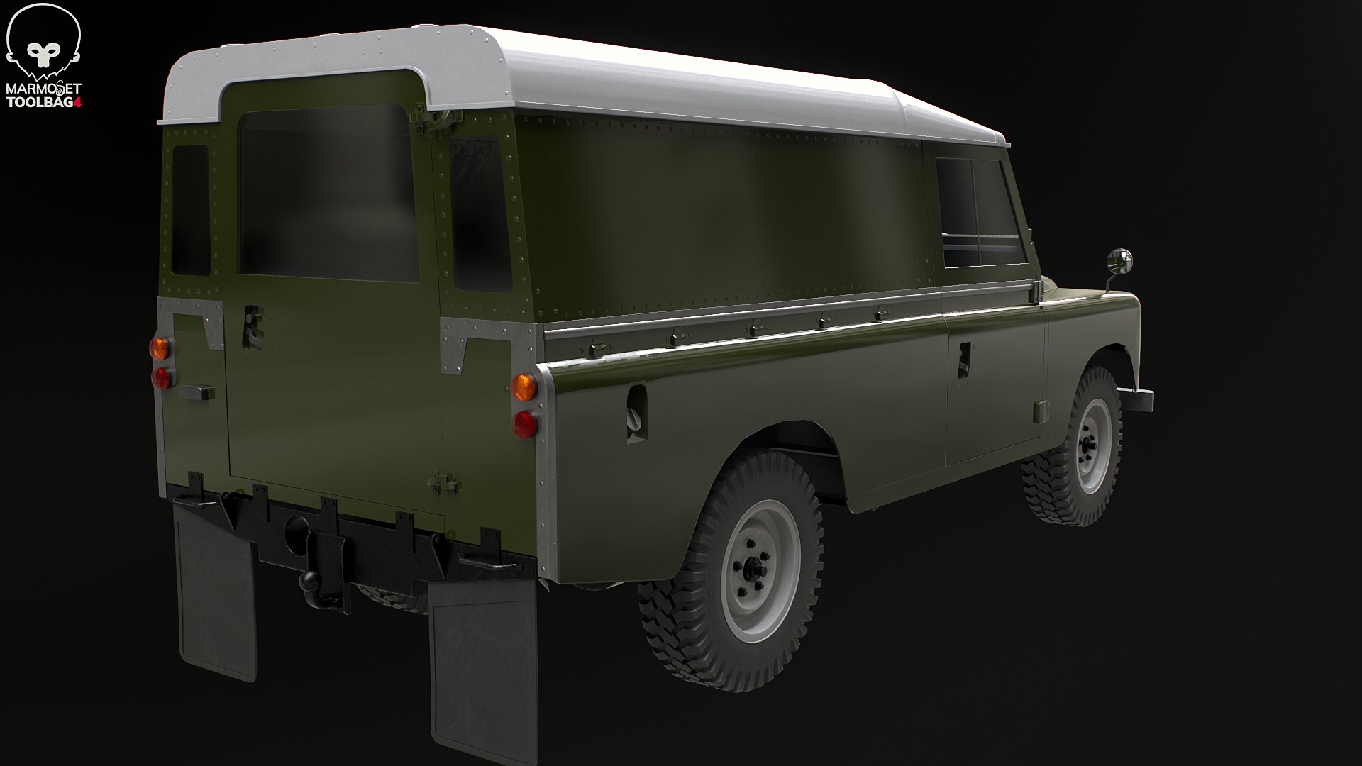 3D Land Rover Series III Van Long Wheel Base Model - TurboSquid 2103824