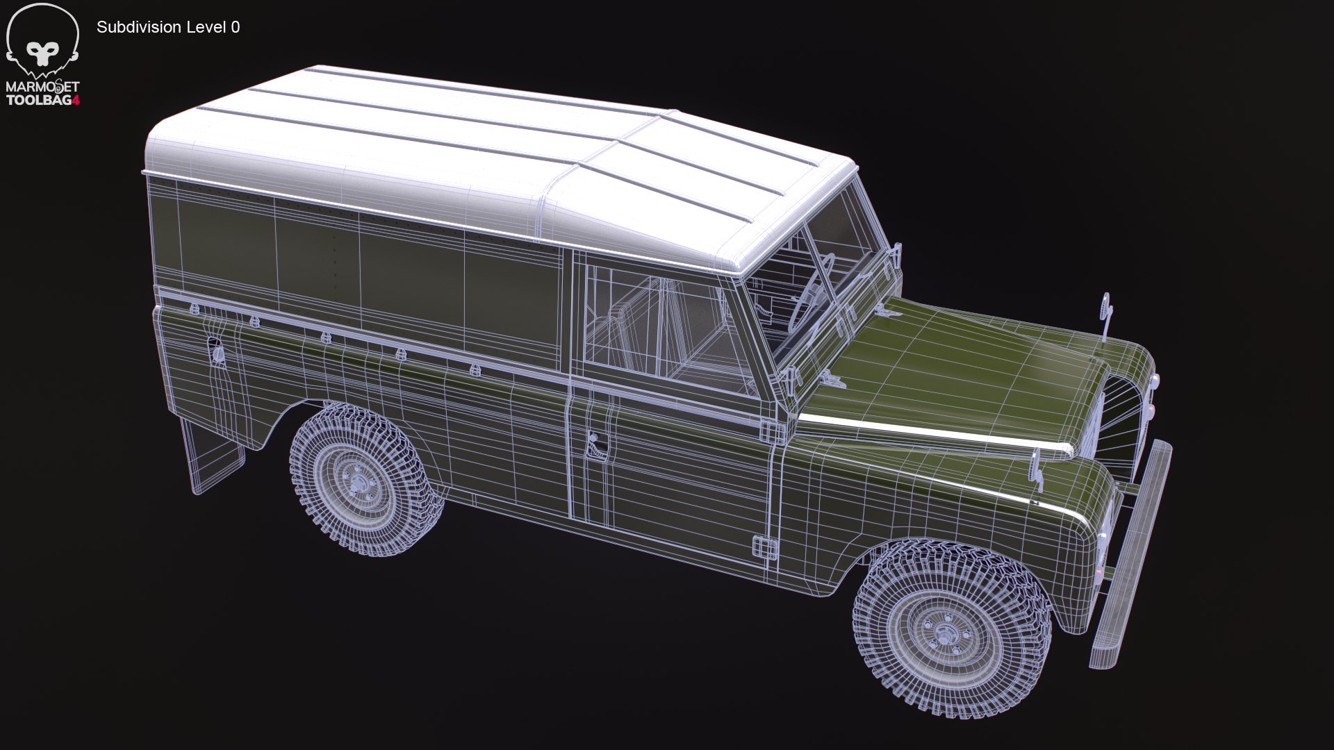 3D Land Rover Series III Van Long Wheel Base Model - TurboSquid 2103824