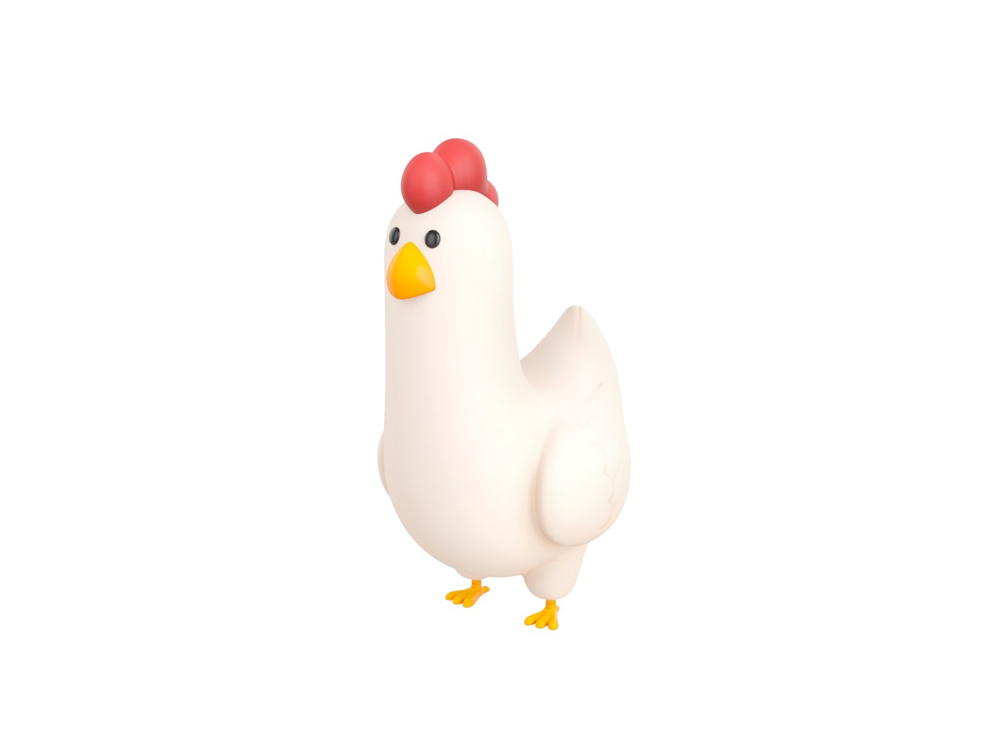 3D model Character160 Chicken - TurboSquid 1780185