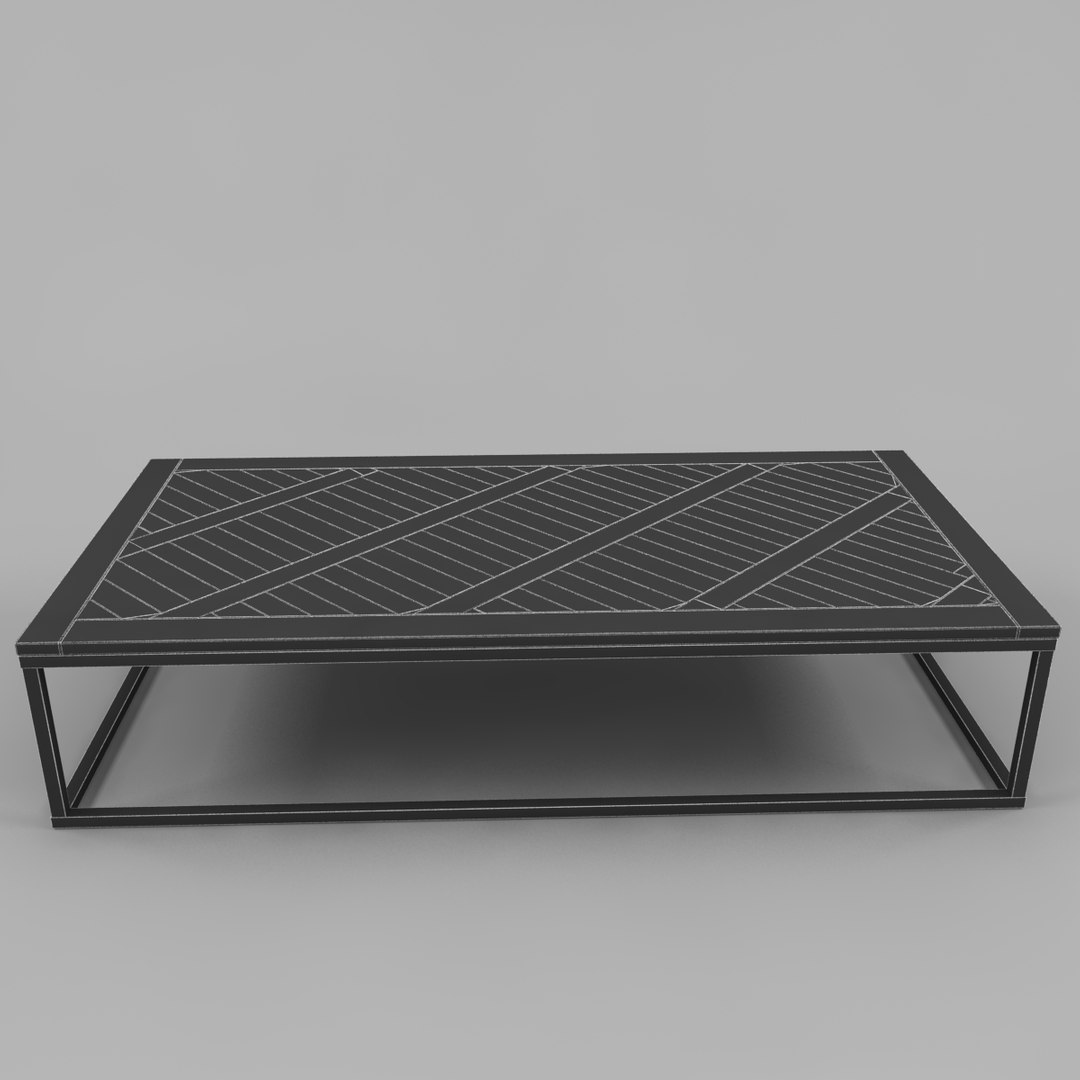 coffee table 3d model